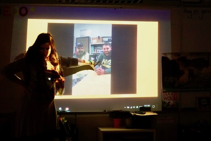 News | Fermilab Herdsmen Teach Bilingual HCS Students About Bison ... and the Power of Inquiry ...